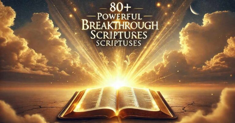 80+ Powerful Breakthrough Scriptures