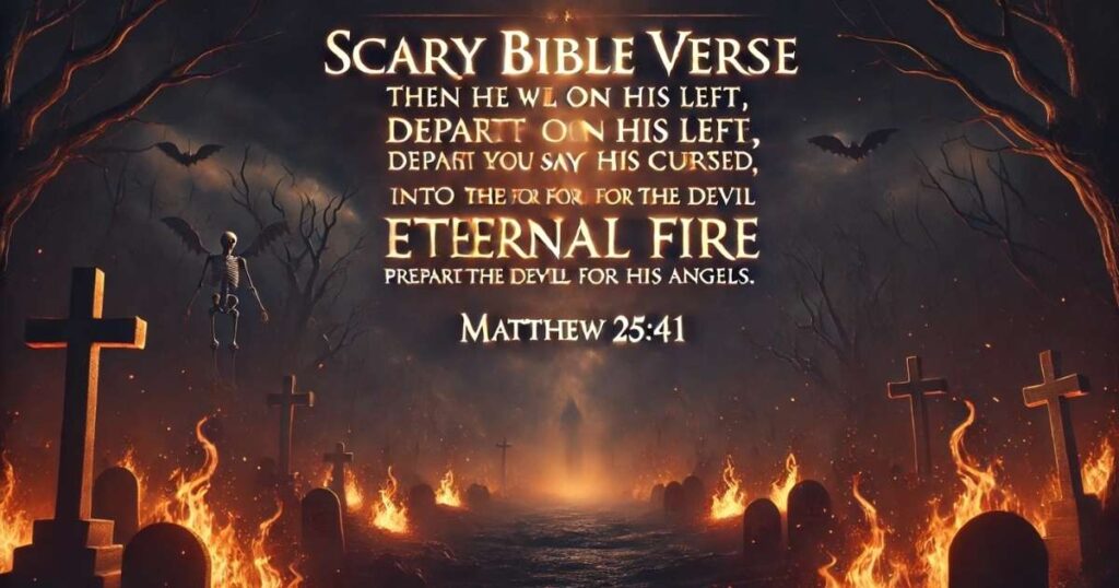 Scary Bible Verses All Should Know About