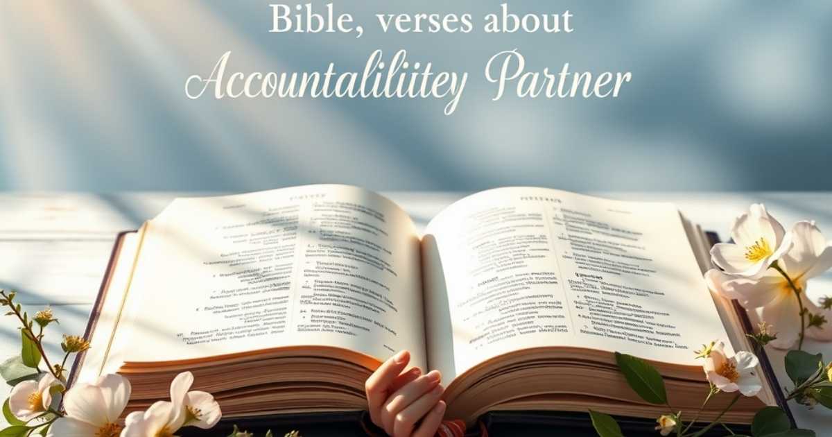 65+ Powerful Scriptures On Accountability